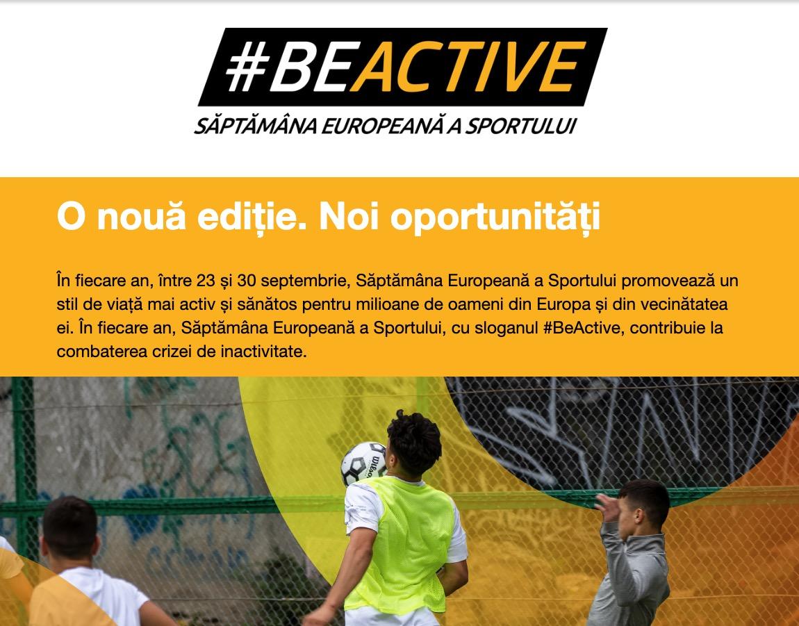 #BeActive. O nouă ediție. Noi oportunități - EU for Moldova