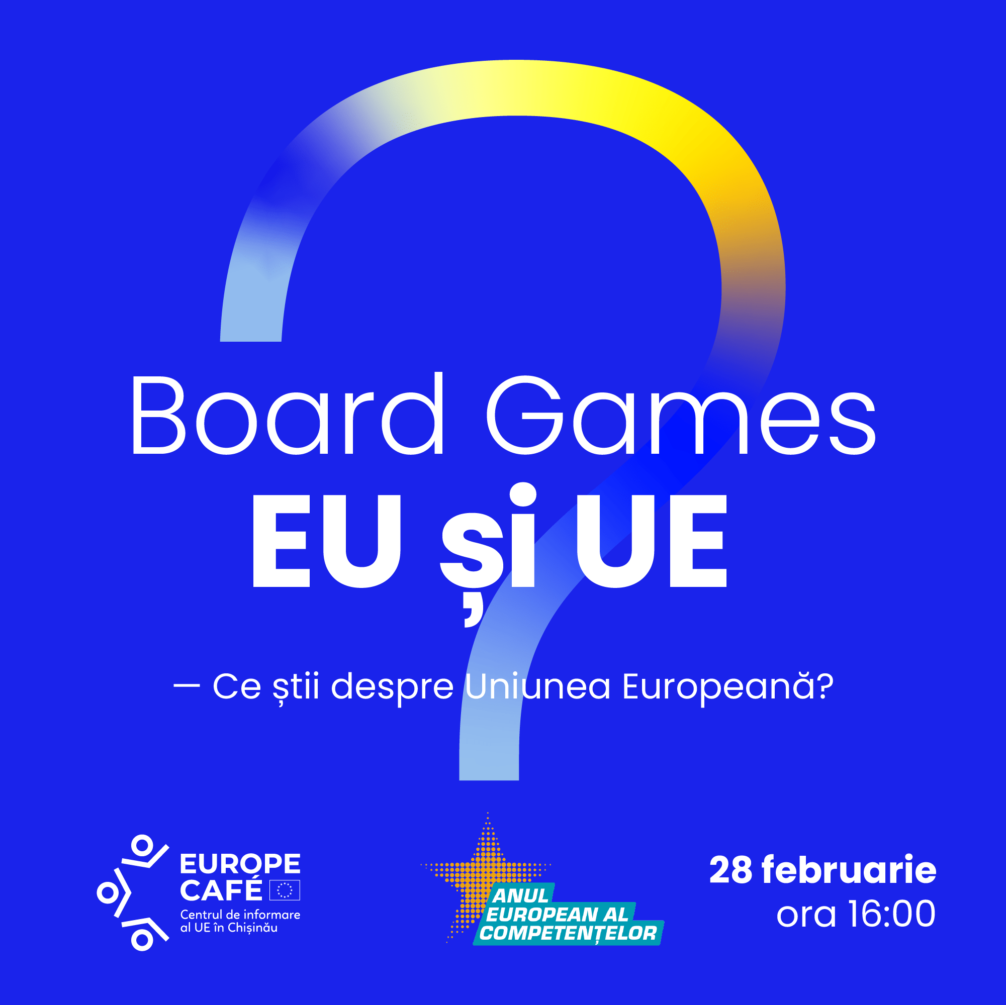 Board Games EU și UE. Ce știi despre Uniunea Europeană? - EU for Moldova