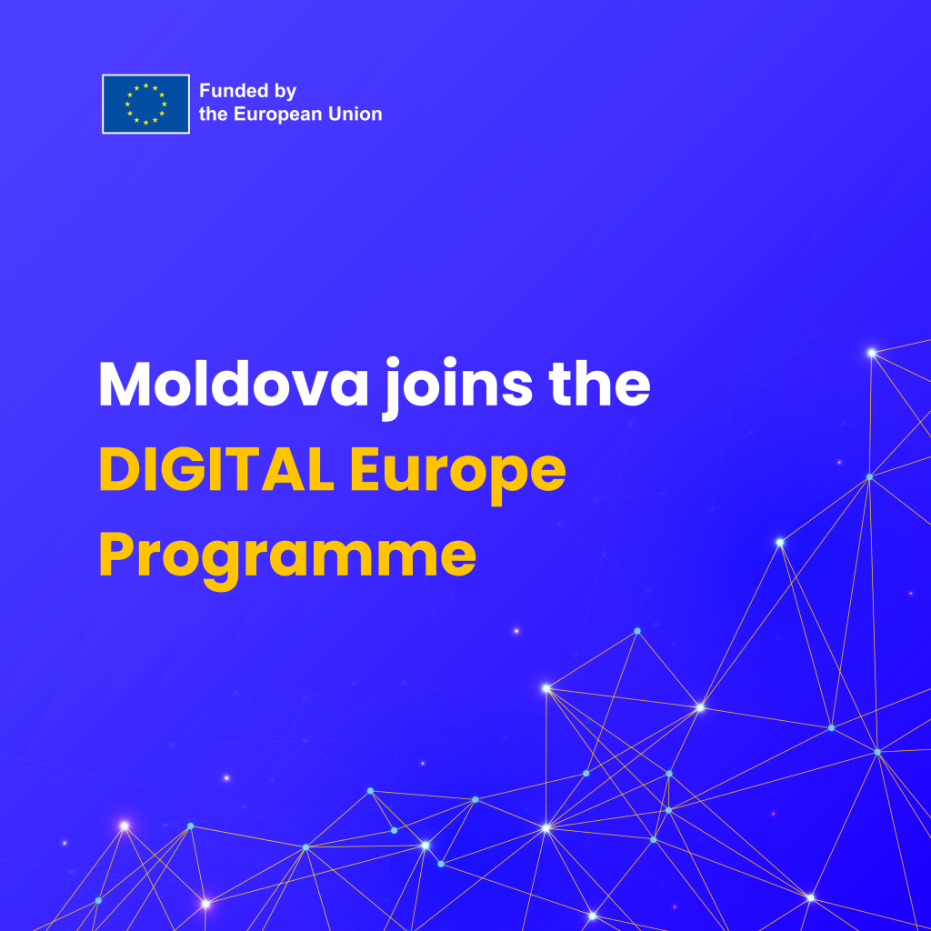 Digital Europe Programme open to Moldova - EU for Moldova