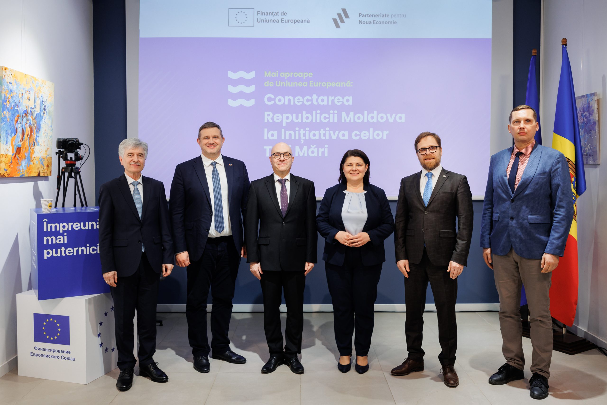 Mai aproape de UE: Conectarea Republicii Moldova la Inițiativa celor Trei Mări - EU for Moldova