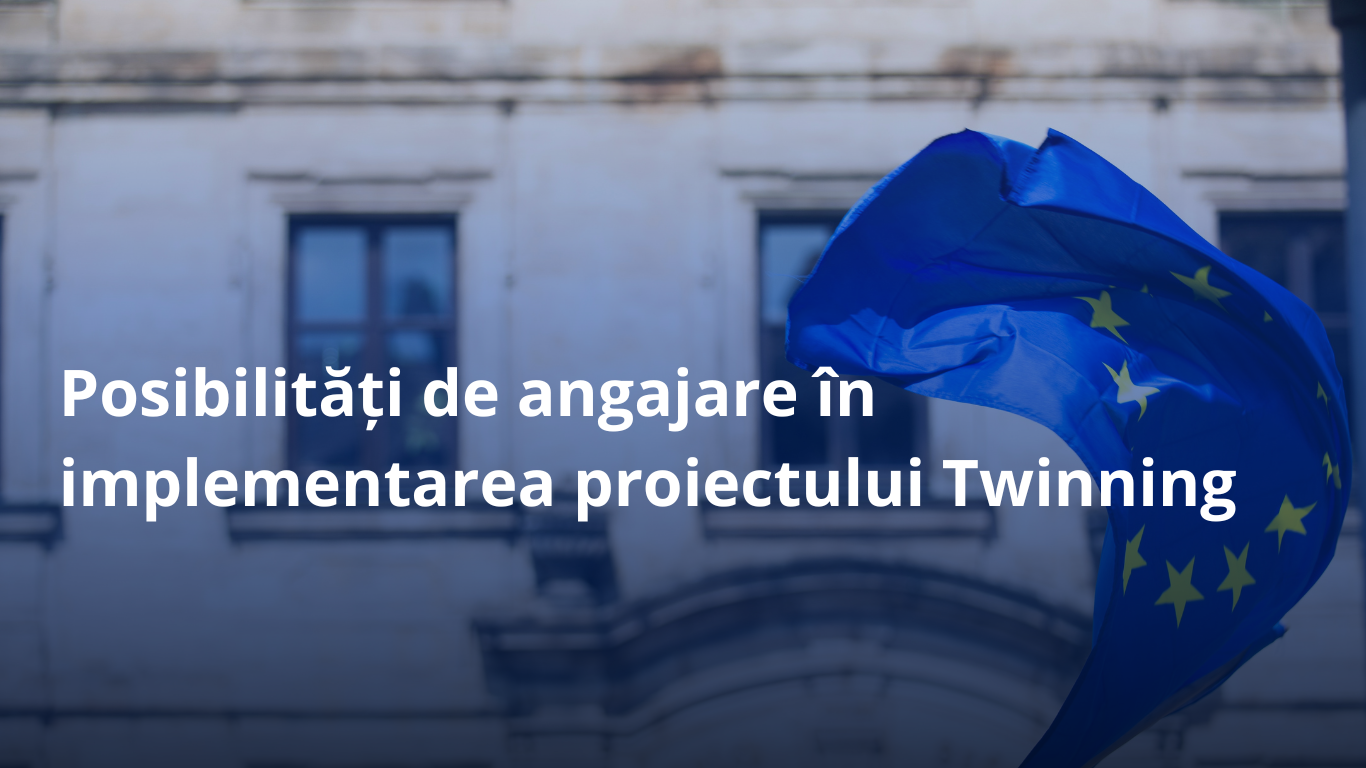 Posibilități de angajare pentru implementarea Proiectului Twinning în ...